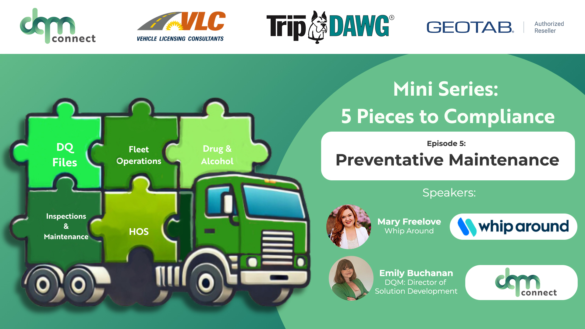 The 5 Pieces of Compliance: Preventative Maintenance - DQM